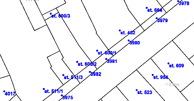 Parcela st. 600/1 v KÚ Rakvice | Kurzy.cz